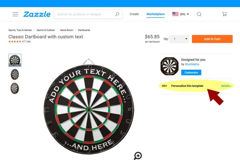 Create your Custom Dart Board - beet.gr