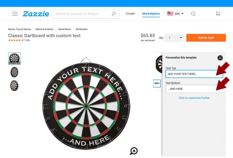 Create your Custom Dart Board - beet.gr